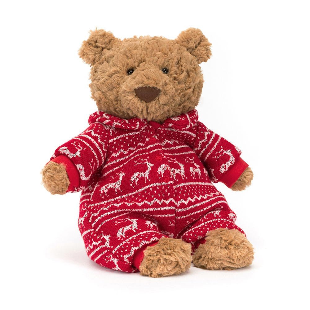 Bartholomew Bear Winter Pajamas – Blickenstaffs Toy Store