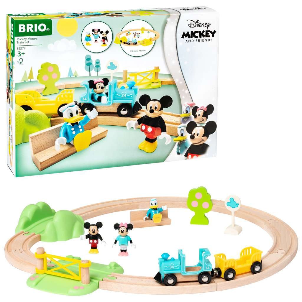BRIO Disney Mickey Mickey Mouse Train Set Train Set – Blickenstaffs Toy ...