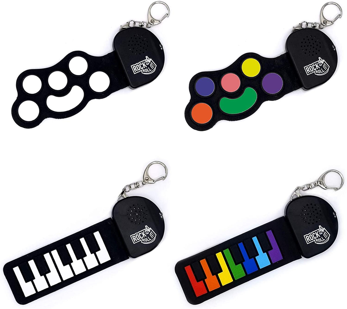 Micro Rainbow Playable Piano Keychain – Blickenstaffs Toy Store